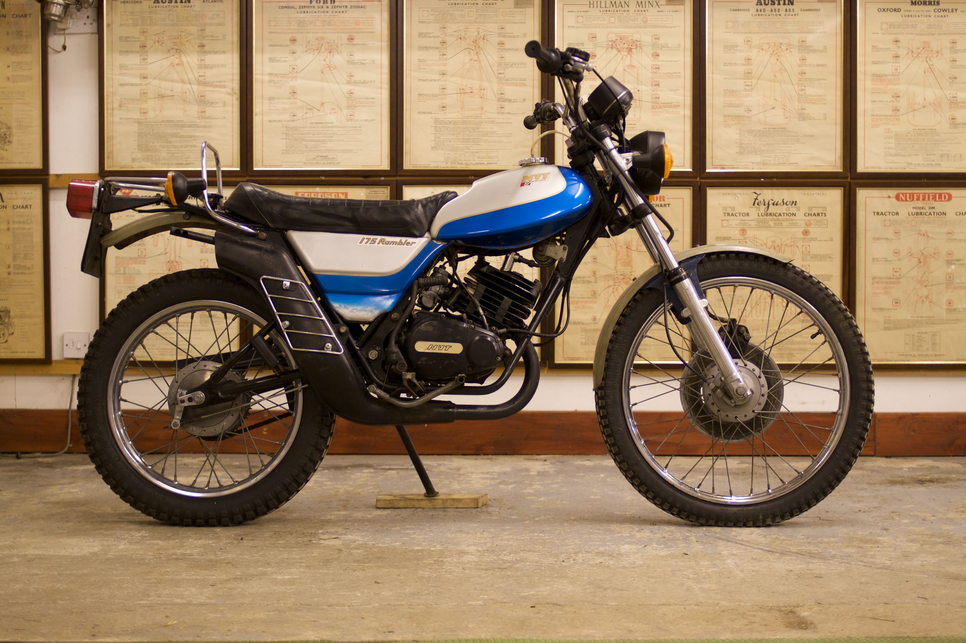 c.1978 NVT Rambler 175 Trail Registration no. EJO 57S Frame no. 0187 ...