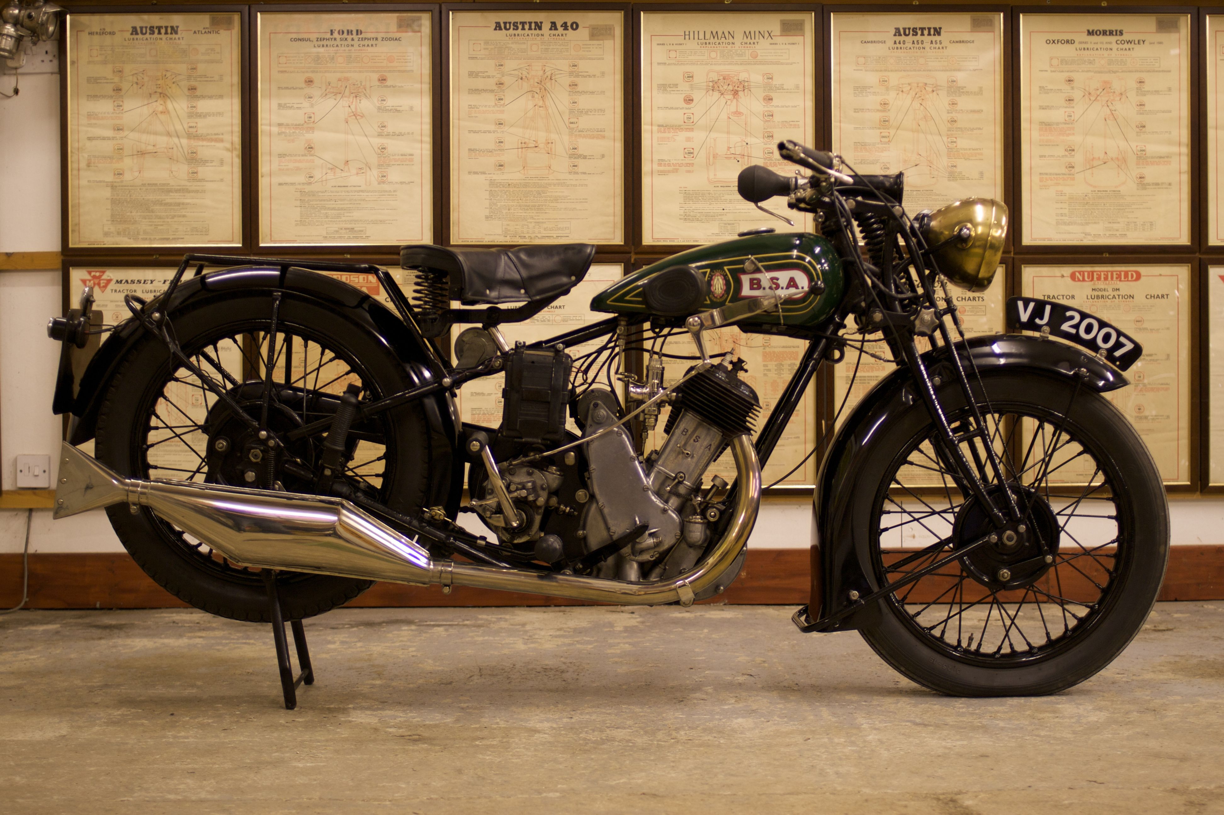 Bonhams Cars : 1929 BSA 493cc Model S-29 De Luxe 'Sloper' Frame no ...