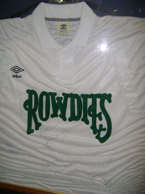 Bonhams : George Best Rowdies shirt signed