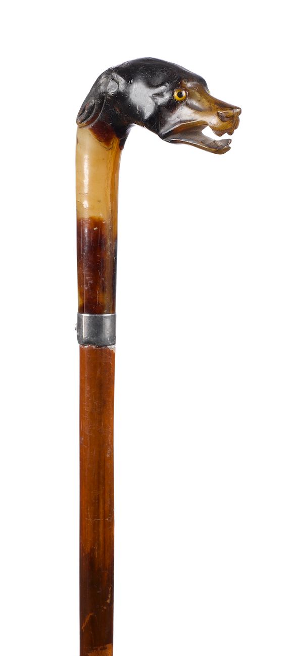 Bonhams : An Edwardian silver mounted sword stick, by Jonothan Howell ...