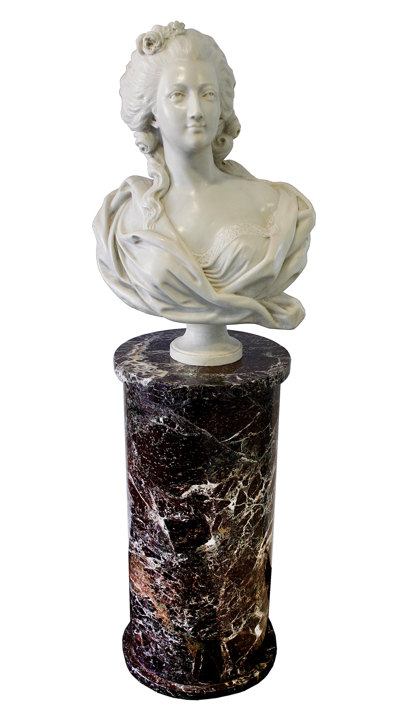 Bonhams An 18th Century Style Marble Portrait Bust Of A Lady