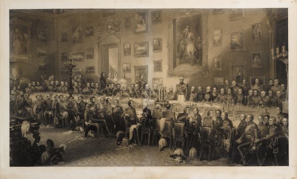 Bonhams : MILITARY, WATERLOO "The Waterloo Banquet at Apsley House ...
