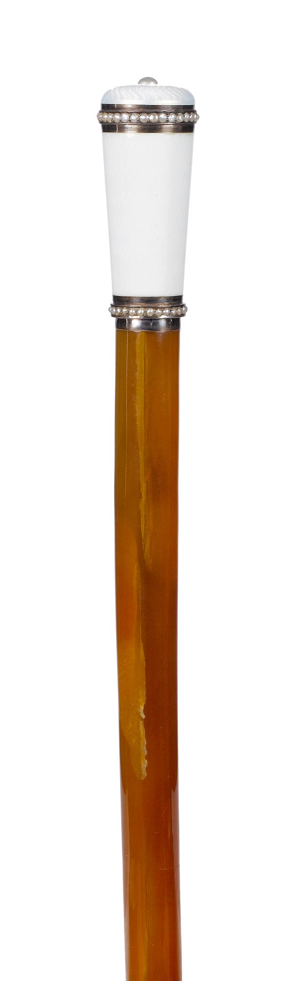 Bonhams : An Edwardian enamelled silver, tortoiseshell and pearl-set ...