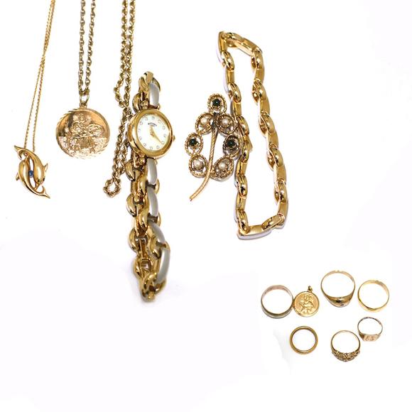 Bonhams A Small Collection Of Jewellery
