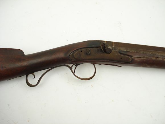 Bonhams : A 19th century percussion long gun