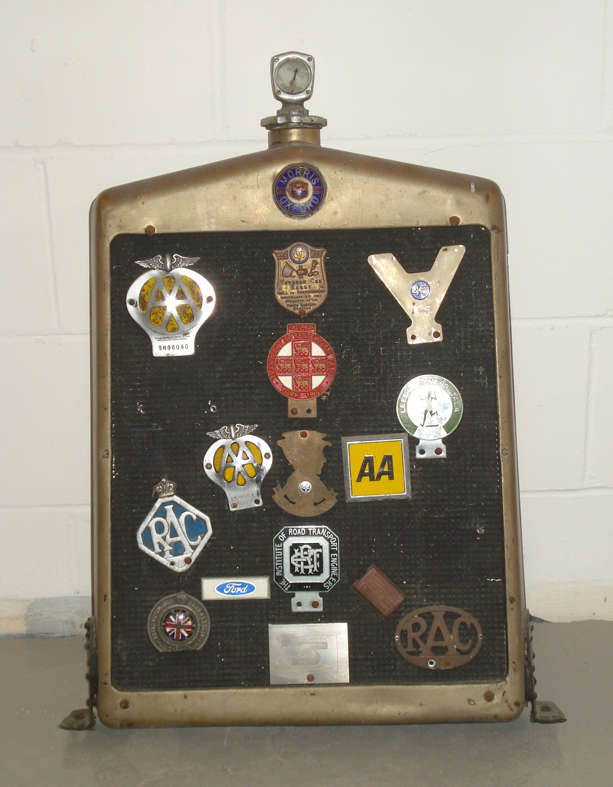 Bonhams Cars : A Morris Oxford radiator shell,