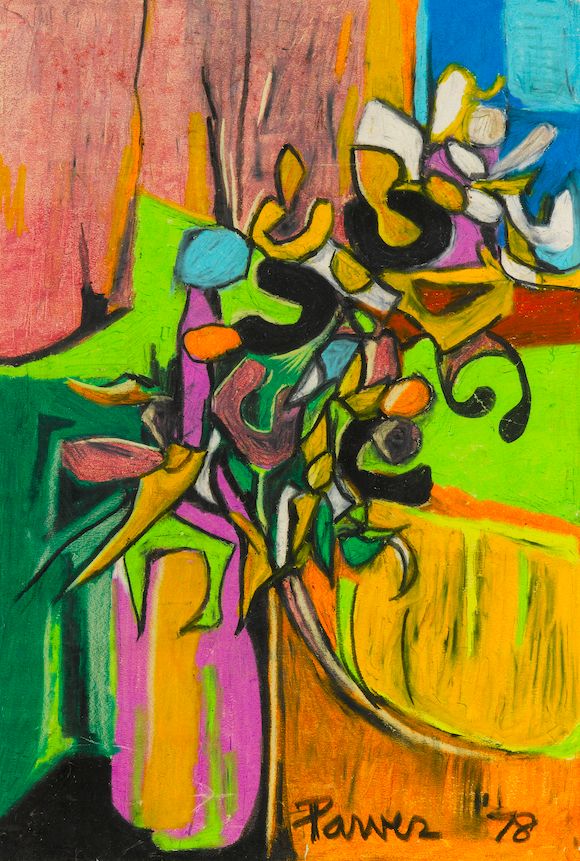 Bonhams : Ahmed Parvez (Pakistan, 1926-1979) Untitled (Still Life),