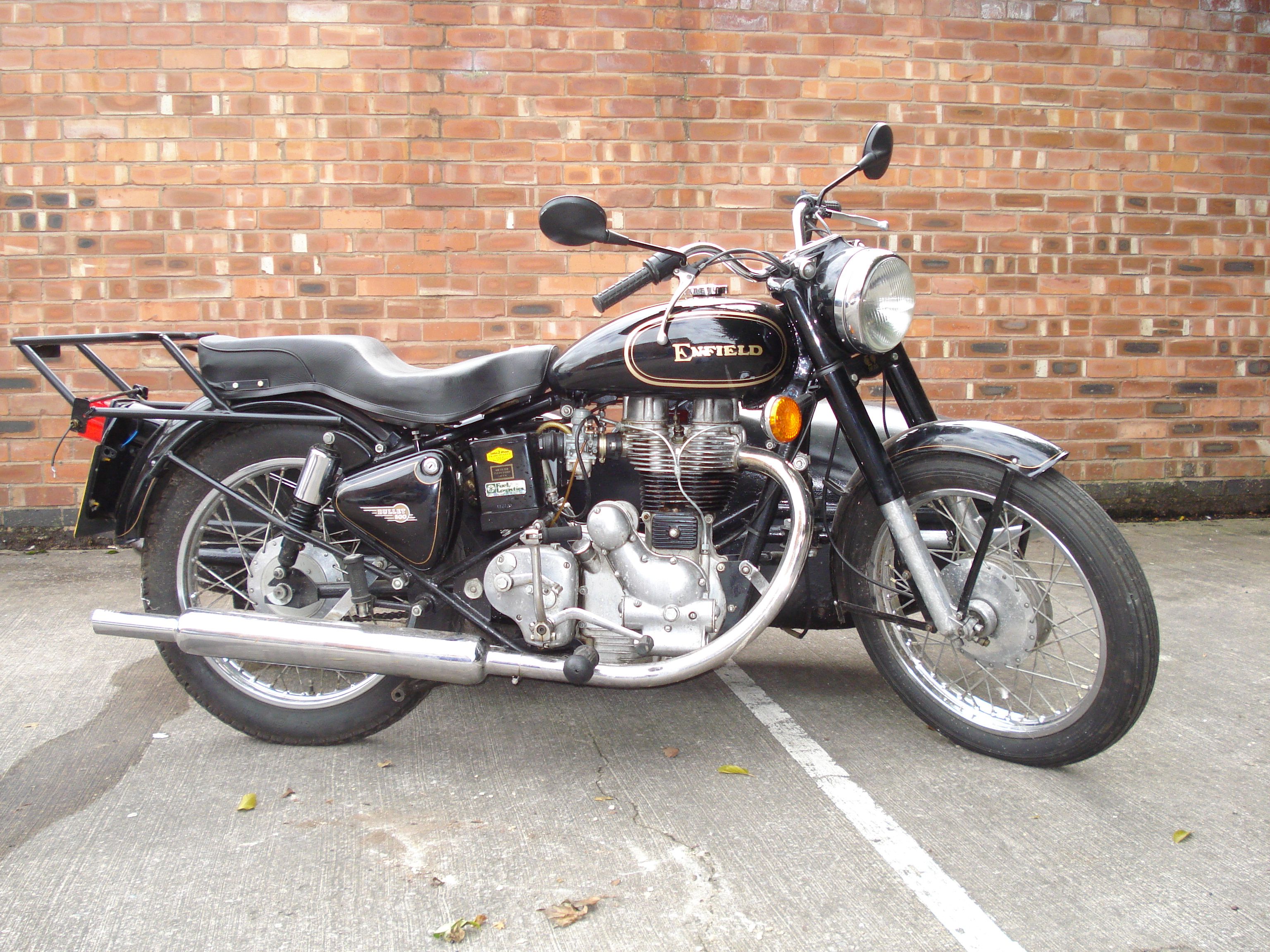 Bonhams Cars : 1993 Enfield 499cc Bullet Motorcycle Combination Frame ...