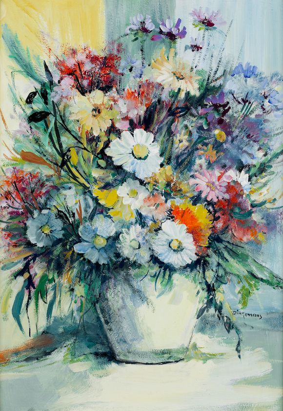 Bonhams : Jan Dingemans (South African, 1921-2001) Still life