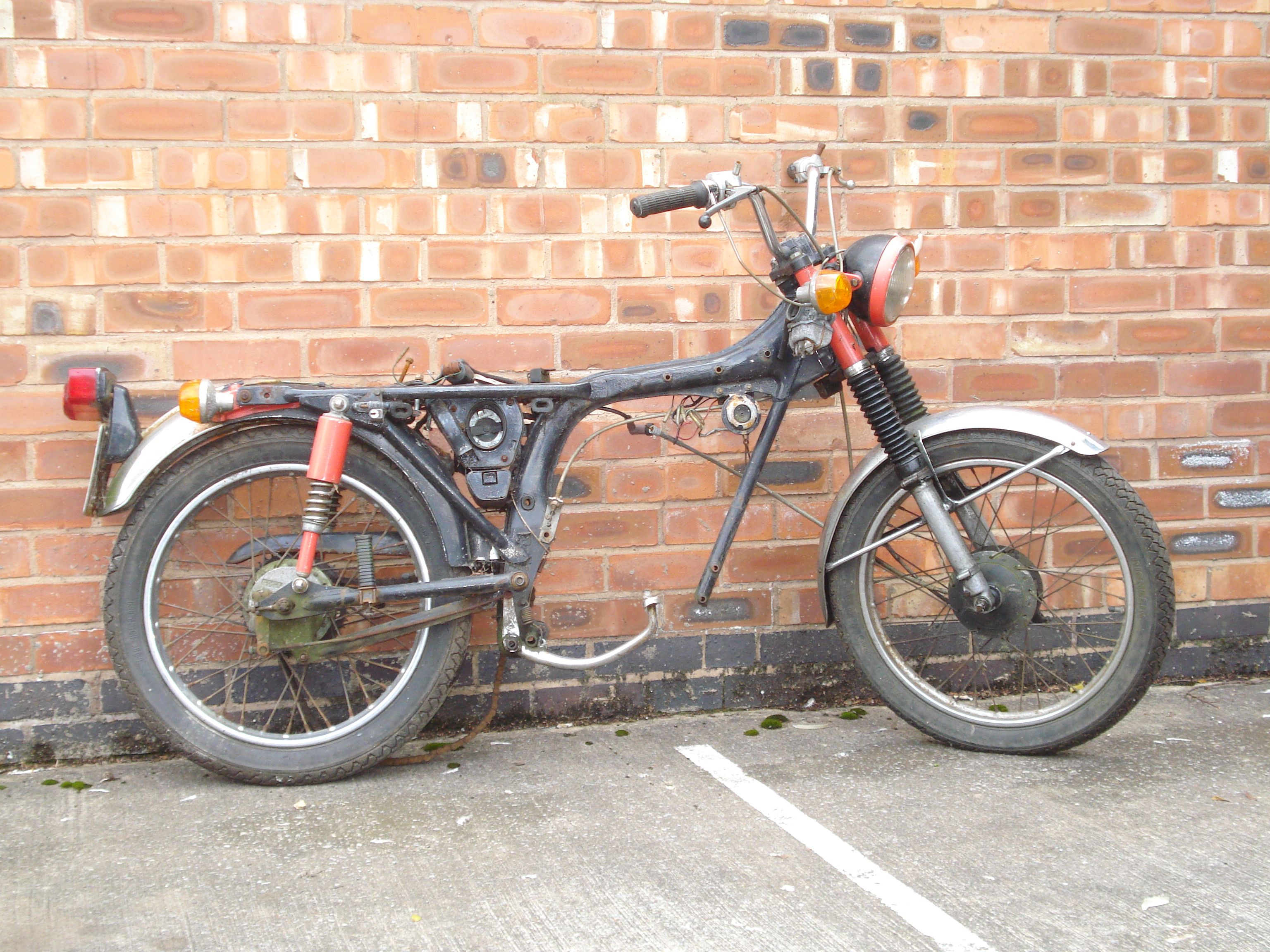 Bonhams Cars : A Honda 125 rolling chassis,