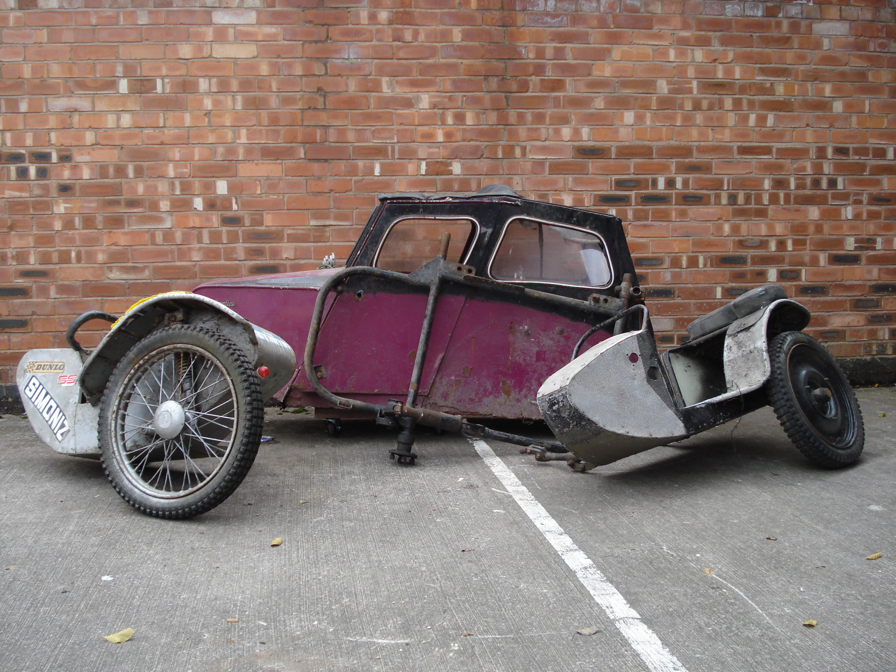 Bonhams Cars : A Large Swallow sidecar body,