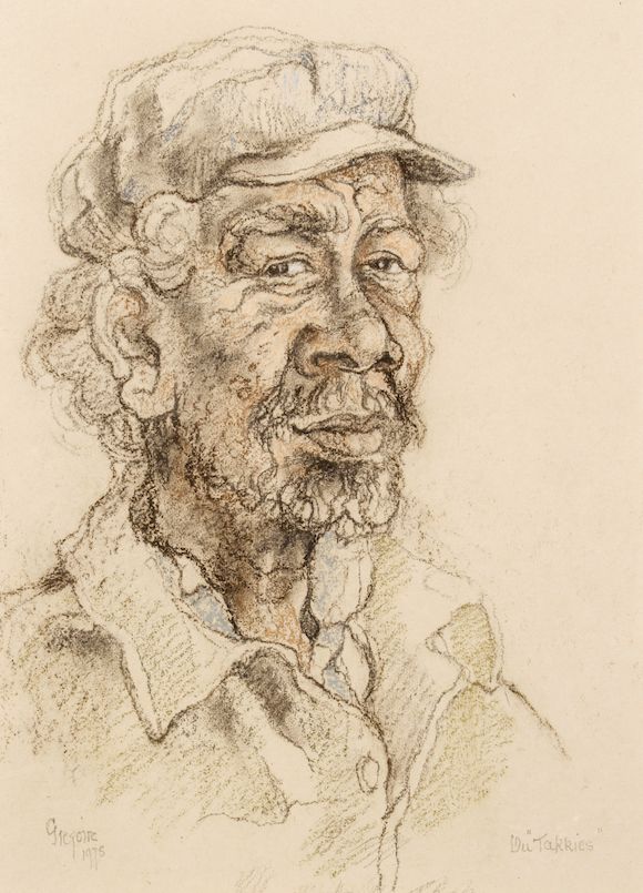 Bonhams : Gregoire Boonzaier (South African, 1909-2005) Ou "Takkies"