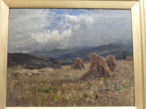 Bonhams : Joshua Anderson Hague (British, 1850-1916) Corn Stocks