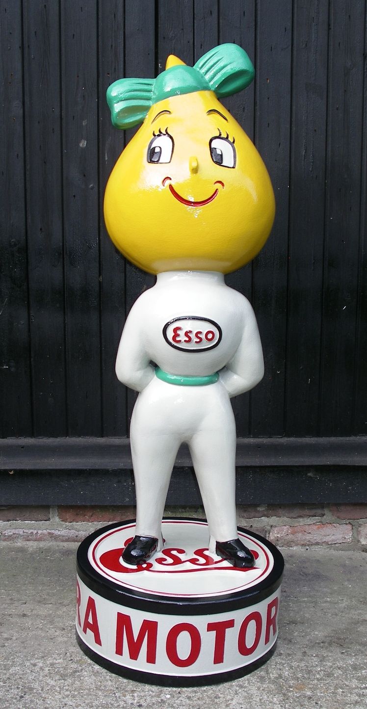 Bonhams Cars : A hand-painted Miss Drip standing forecourt figure,