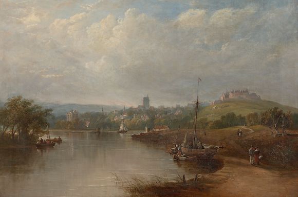 Bonhams : Henry G. Duguid (British, 19th C) The landing place Stirling ...