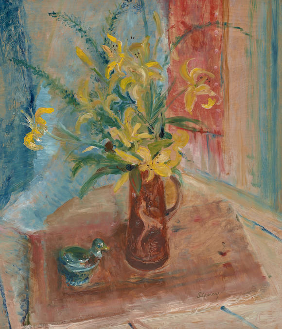 Bonhams : Miss Noel Slaney, RSW (British, born 1915) Little duck