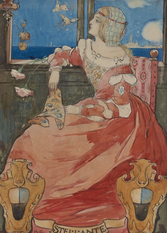 Bonhams : Katherine (Kate) Cameron, RSW RE (British, 1874-1965) Stellante