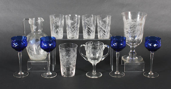 Bonhams A Group Of Glass