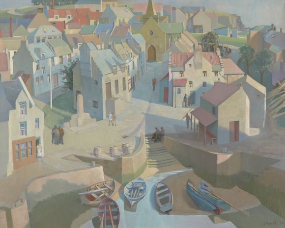 Bonhams : Alan Ian Ronald, RSW (British, 1899-1967) "Conception of a ...