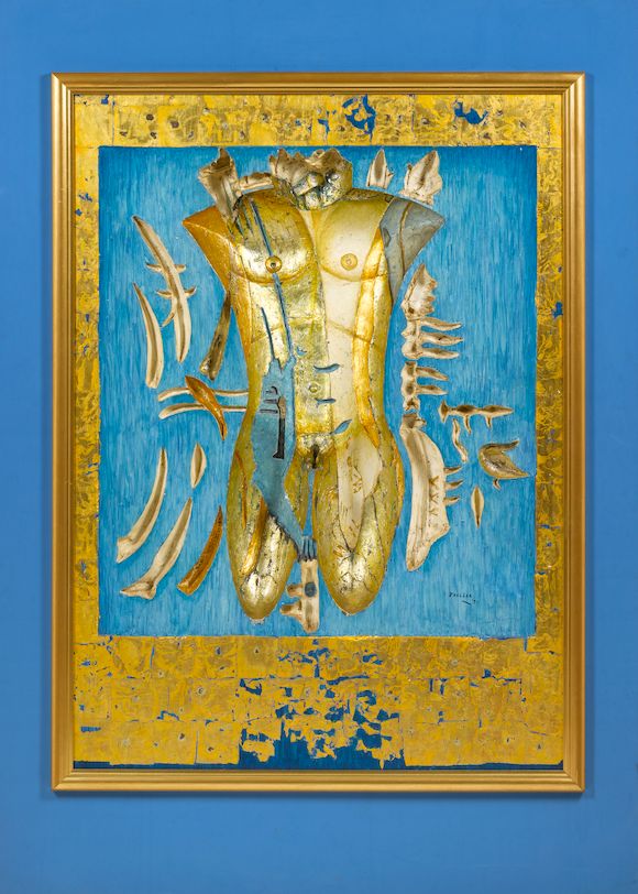 Bonhams : Alexis Preller (South African, 1911-1975) 'Apollo Kouros I'