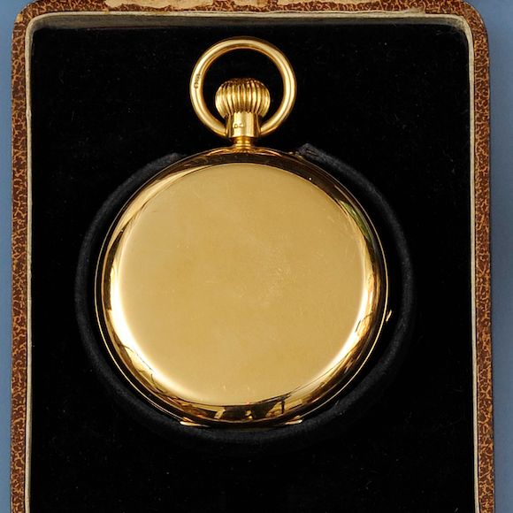 Bonhams : John Nolan, Liverpool: An 18ct gold hunter pocket watch