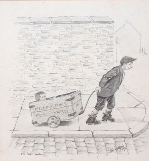 Bonhams : Tom Dodson (British, 1910-1991) 'The Coal Wagon',