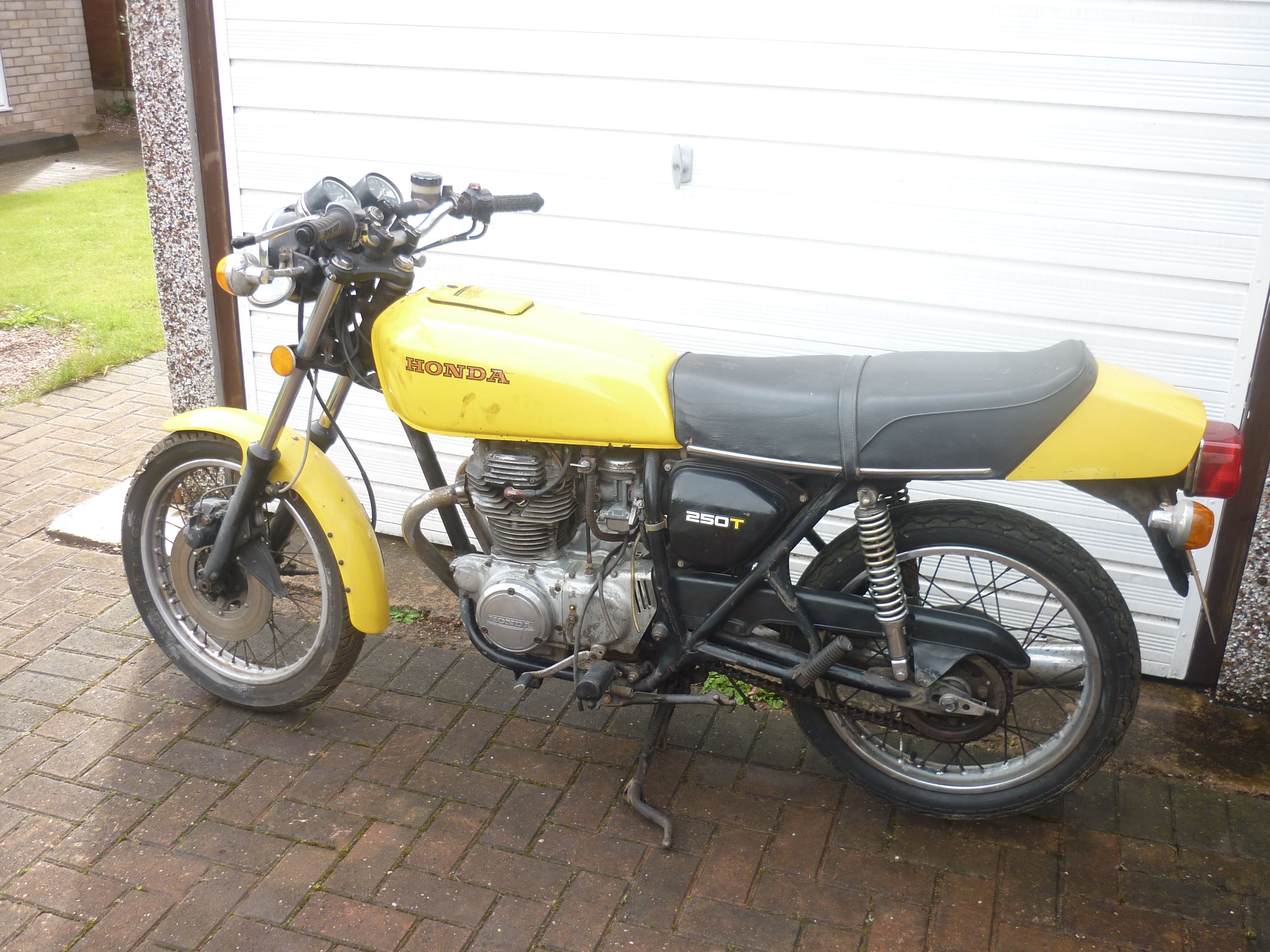 Bonhams Cars : 1977 Honda 249cc CJ250T Frame no. CJ250T-2011485 Engine ...