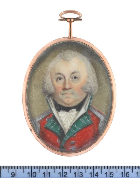 Bonhams : English School, circa 1790 Lieutenant Colonel John Blake of ...