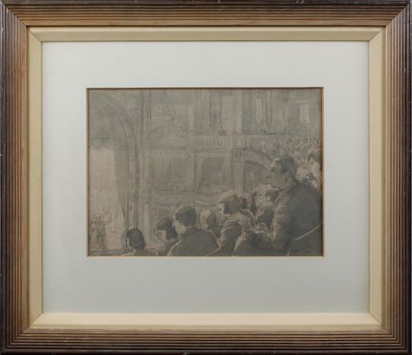 Bonhams : Frank Runacres (British, 1904-1974) At the Theatre