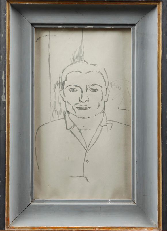 Bonhams : Attributed to Edward Wolfe (British, 1897-1982) Portrait of a man