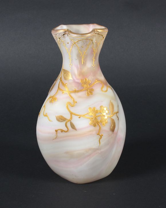 Bonhams : A Loetz style glass vase