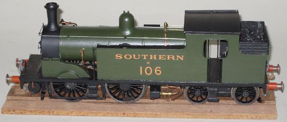 Bonhams : Scratch built M7 class Southern 0-4-4T 106 locomotive