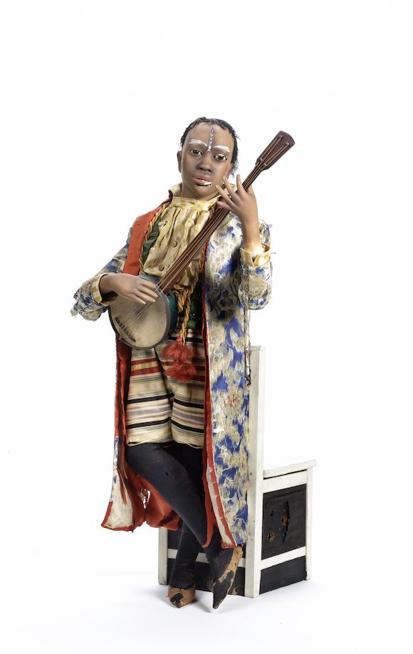 Bonhams : A rare 'Negro Banjo-Player' musical automaton, by G. Vichy ...