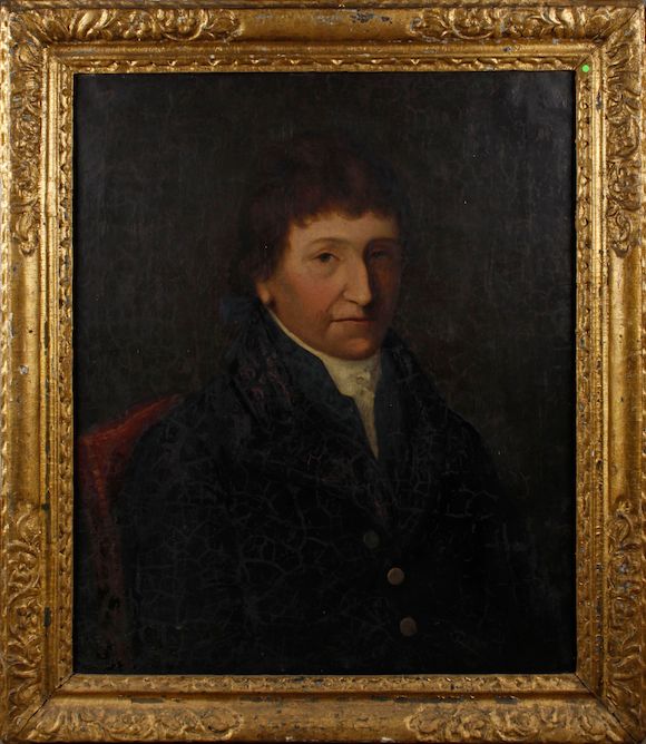 Bonhams : English School (19th Century) Portrait of George Johnston of ...