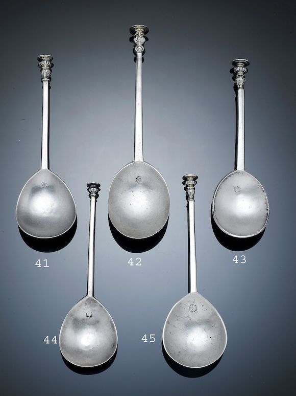 Bonhams : An early 17th century provincial silver seal top spoon, by ...
