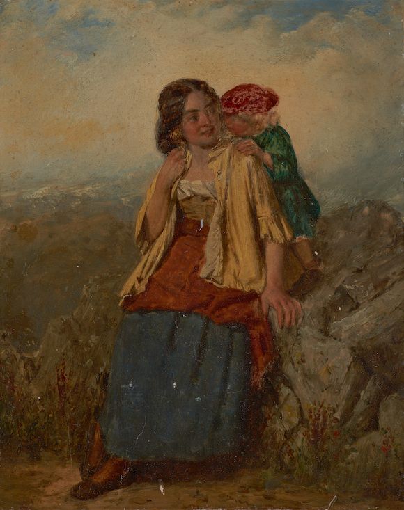 Bonhams : John Burr, RBA ROI ARWS (Scottish, 1831-1893)