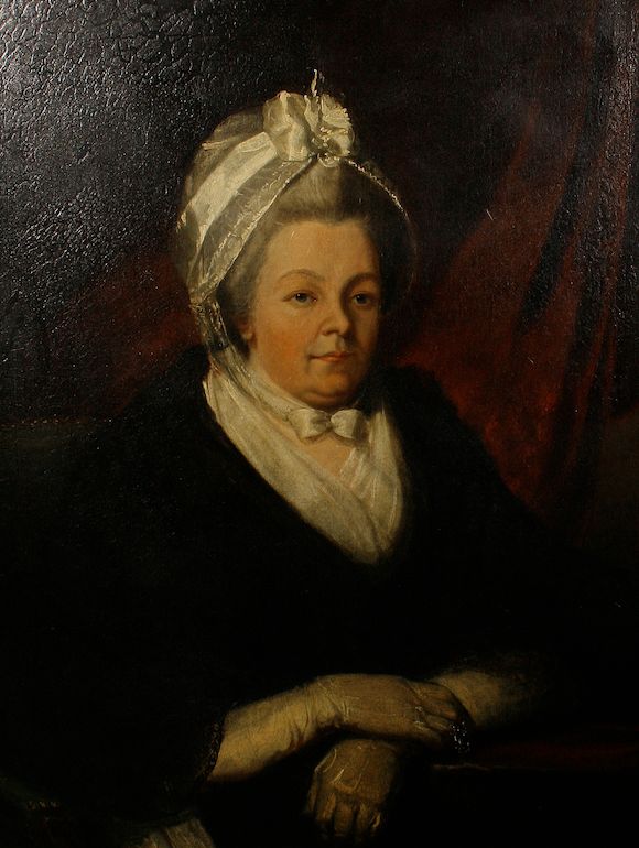 Bonhams : Circle of John Hoppner (London 1758-1810) Portrait of a lady ...