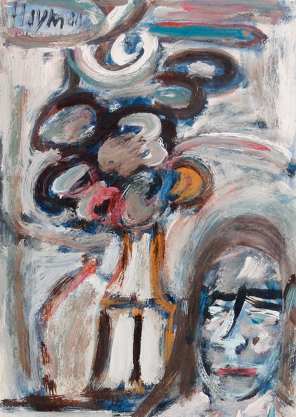 Bonhams : Patrick Hayman (British, 1915-1988) The lady with the flowers