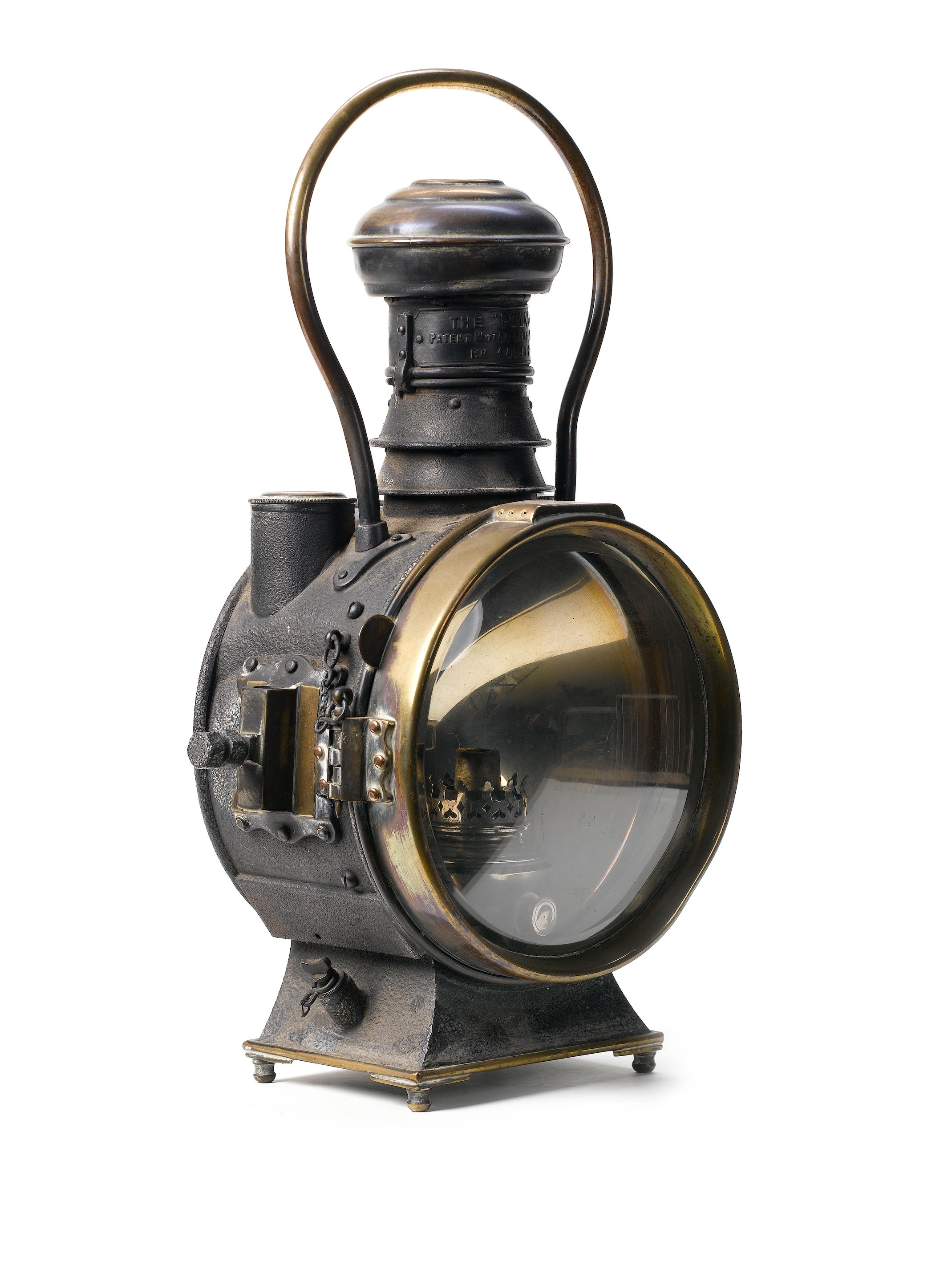 Bonhams Cars : A Polkey car headlamp,