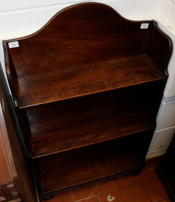 Bonhams : A small open bookcase,