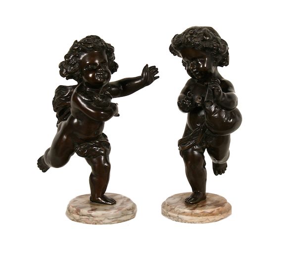 Bonhams : Manner of Claude Michel Clodion, French (1738-1814) A pair of ...