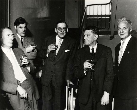 Bonhams : GERSON (MARK) Faber poets [T.S. Eliot, W.H. Auden, Ted Hughes ...