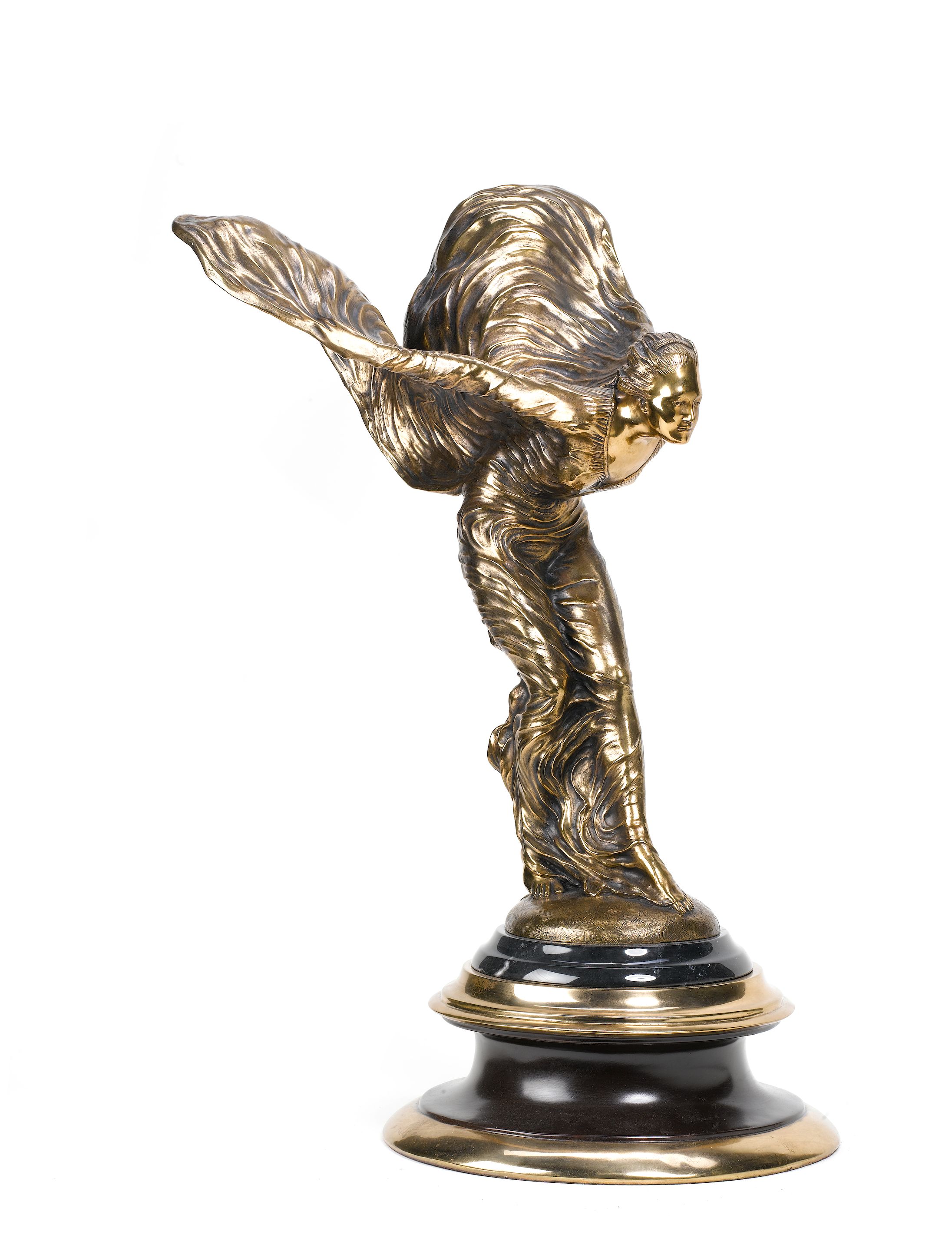 Bonhams Cars : A Spirit of Ecstasy statue after Charles Sykes,