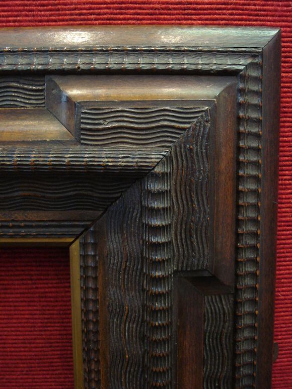 Bonhams : A Dutch 17th Century style carved ripple moulding frame