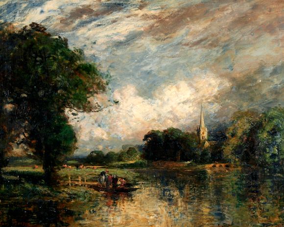 Bonhams : Thomas Edwin Mostyn, ROI, RWA, RCA (British, 1864-1930 ...