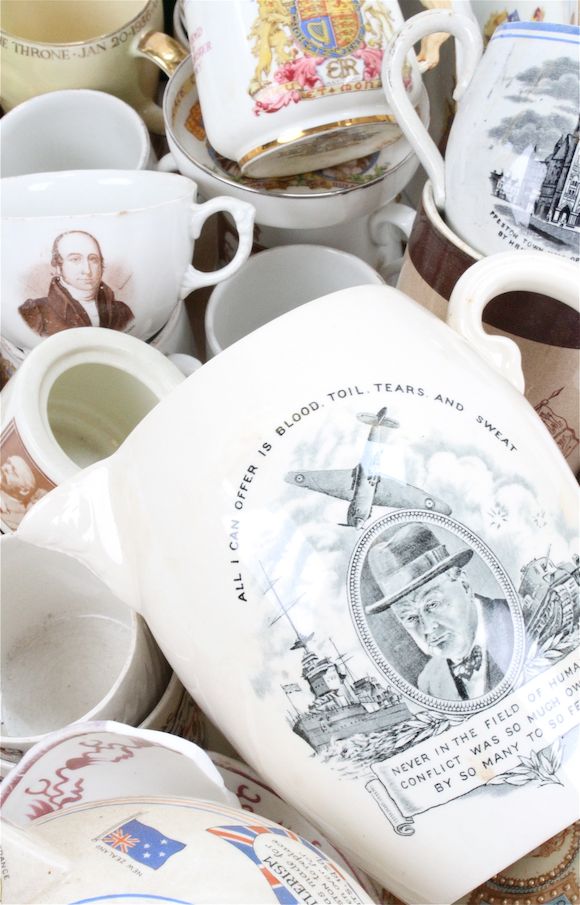 Bonhams : A quantity of Royal commemorative pottery and porcelain ...