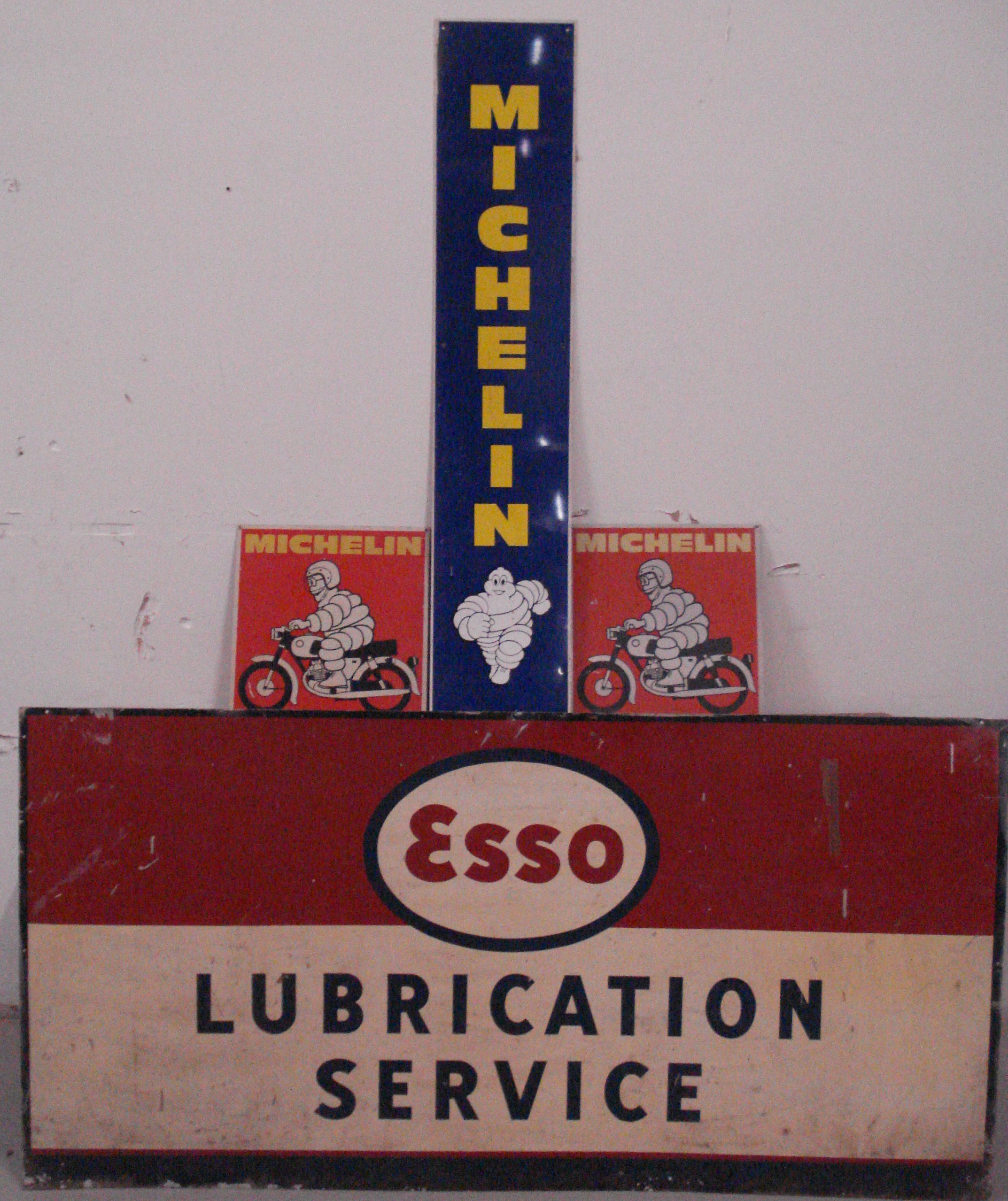 Bonhams Cars : Four advertising signs,