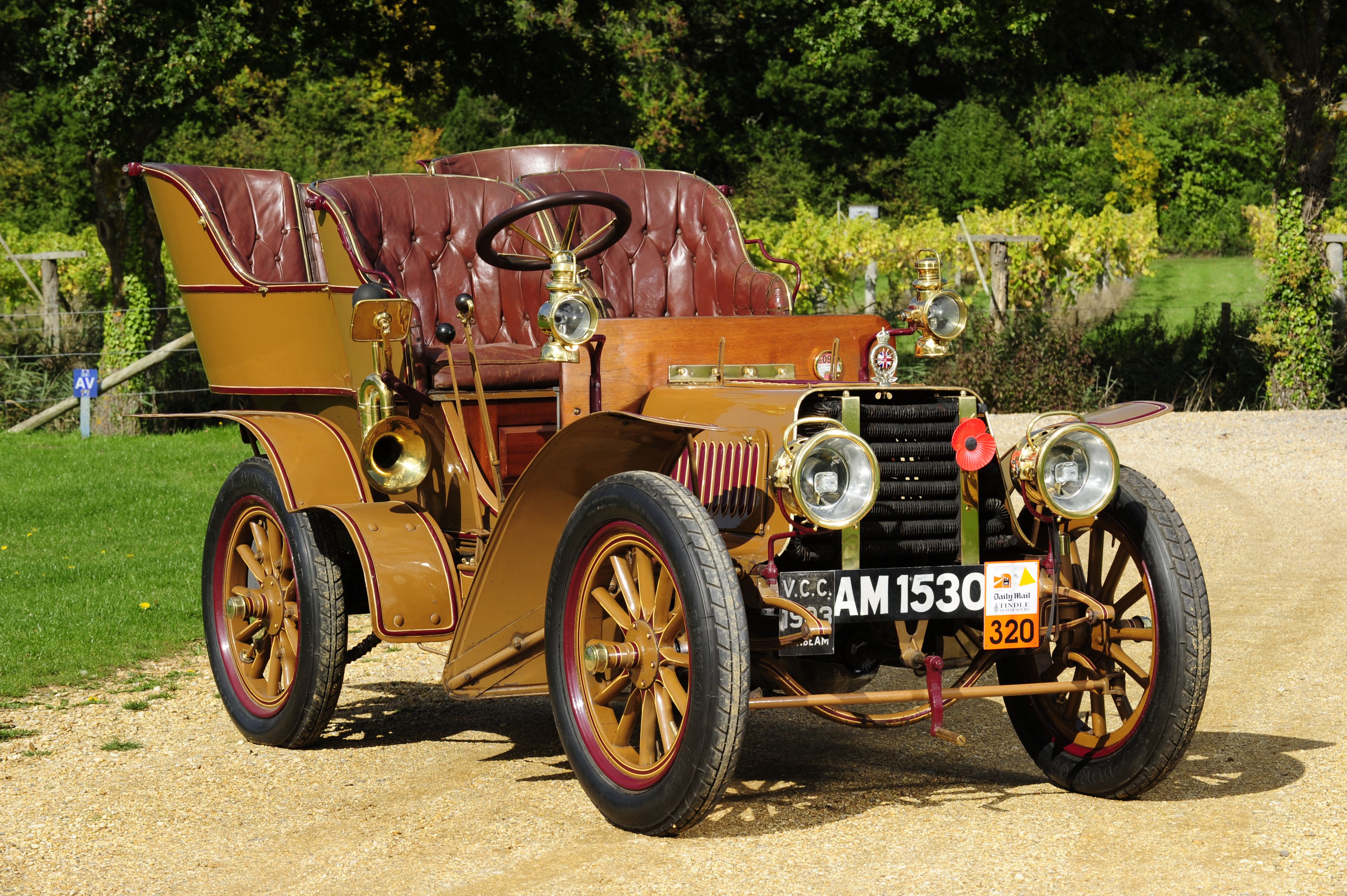 Bonhams Cars : 1903 Sunbeam 10/12hp Four-cylinder Rear-entrance Tonneau ...