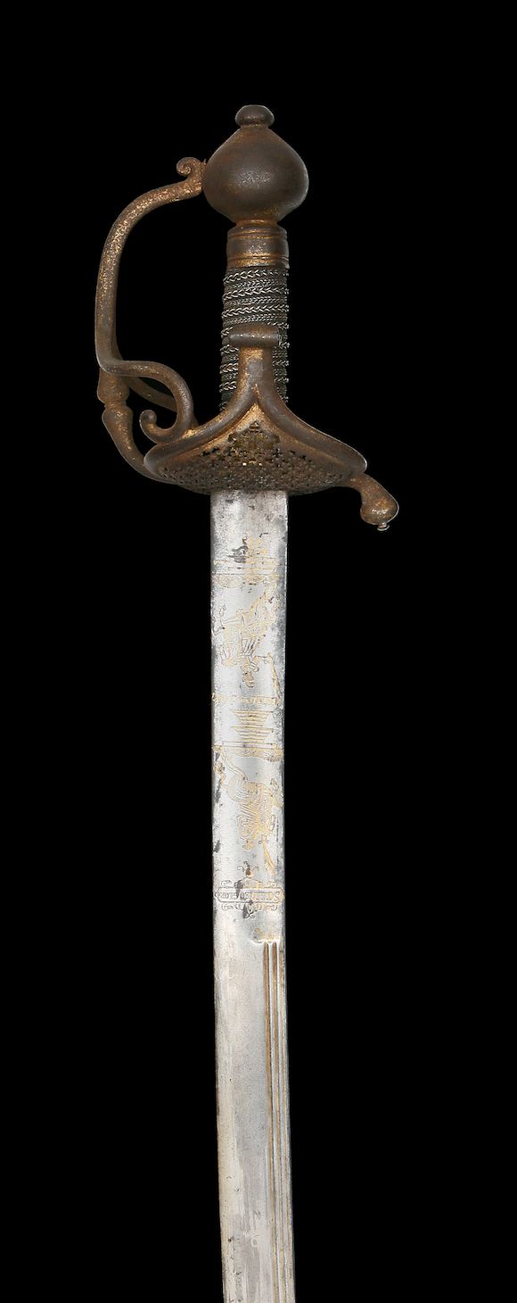 Bonhams : A Fine North European Riding Sword