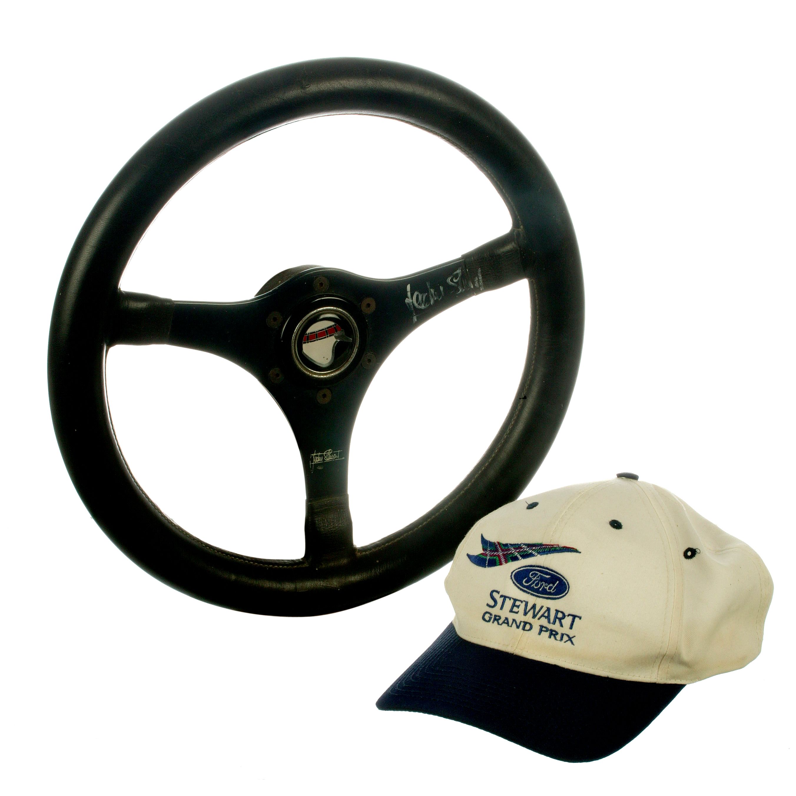 Bonhams Cars : A Jackie Stewart commemorative steering wheel,